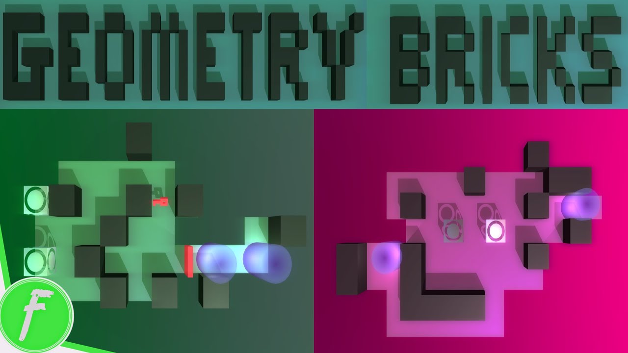 GeometryBricks Gameplay HD (PC) | NO COMMENTARY