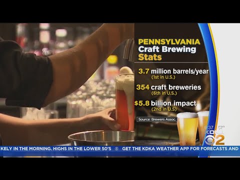 Pa. Named No. 1 Producer Of Craft Beer