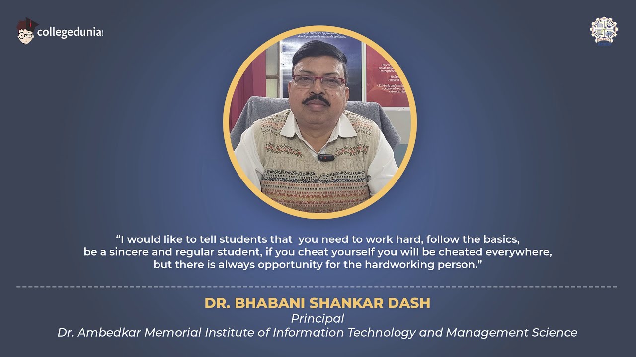 Dr. Bhabani Shankar Dash | Principal | DAMITS