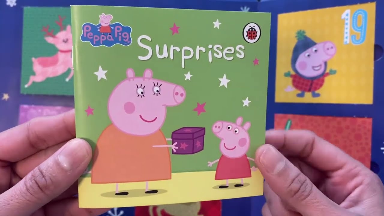 2. Peppa Pig & Surprises (Advent Calendar Book Collection) - Read Aloud Books For Children
