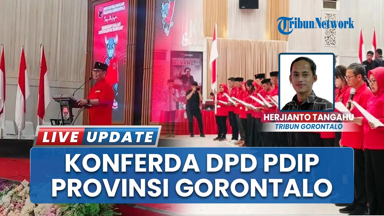 Struktur Baru DPD PDIP Gorontalo Ditetapkan, La Ode Haimudin Pimpin 25 ...