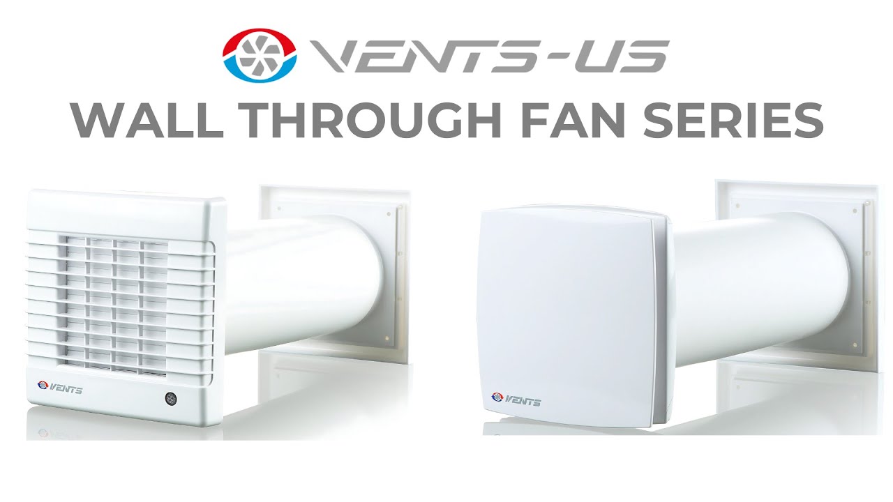 VENTS-US Wall Through Household Exhaust Ventilation Fan Series