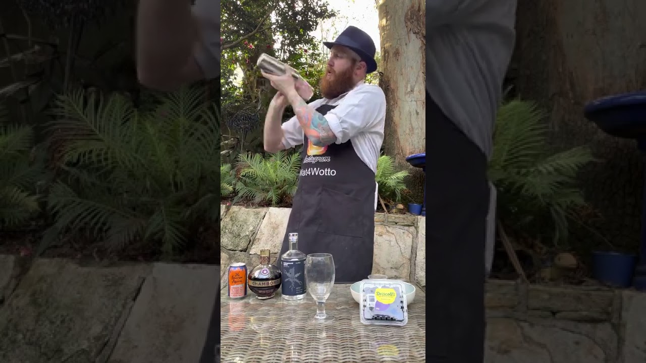How to make the Berry Nice Cocktail