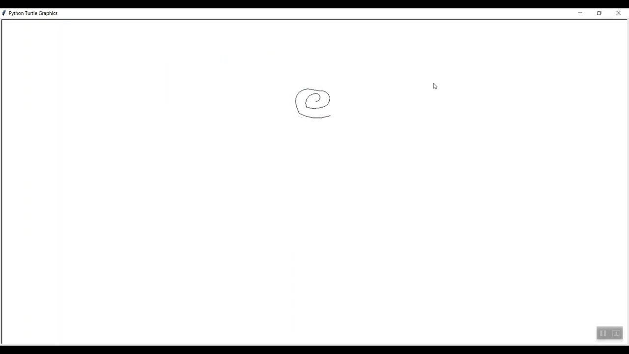 Drawing Rose Flower Turtle with Python #python #visualstudio