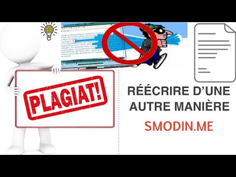 RÉÉCRIS D’UNE AUTRE MANIÈRE !!(smodin me)