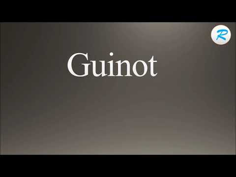 How to pronounce Guinot