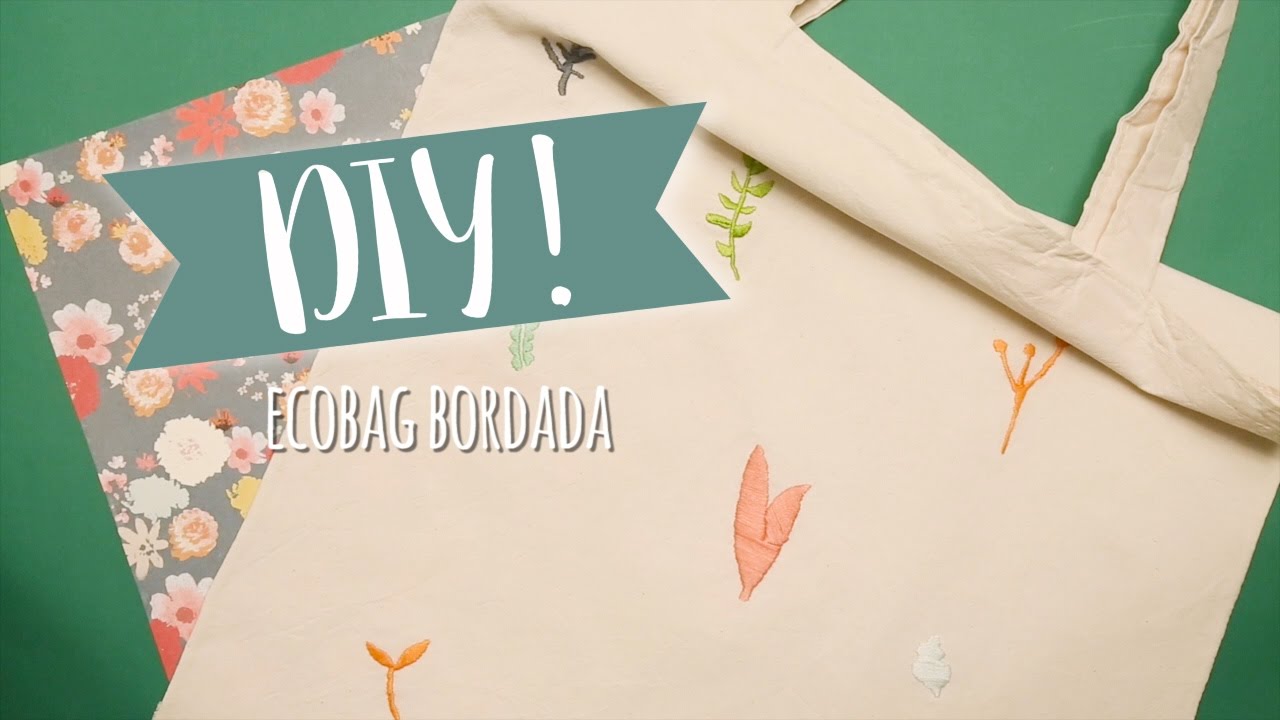 DIY: Ecobag bordada | WESTWING
