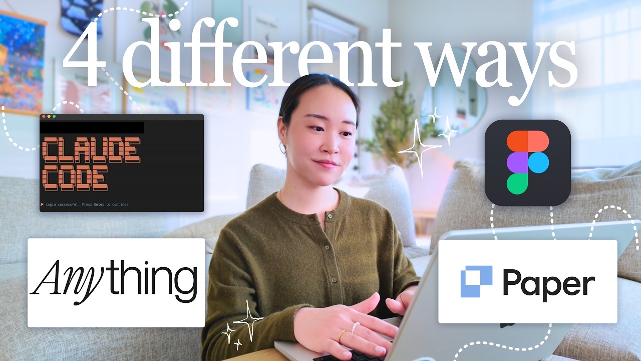 Prototyping 101 for Designers in 2026 ✨ Vibe coding, Anything.com, Claude Code, Figma, Paper
