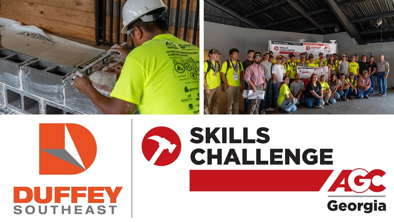 Empowering Future Construction Leaders - AGC of Georgia Skills Challenge | Duffey Southeast