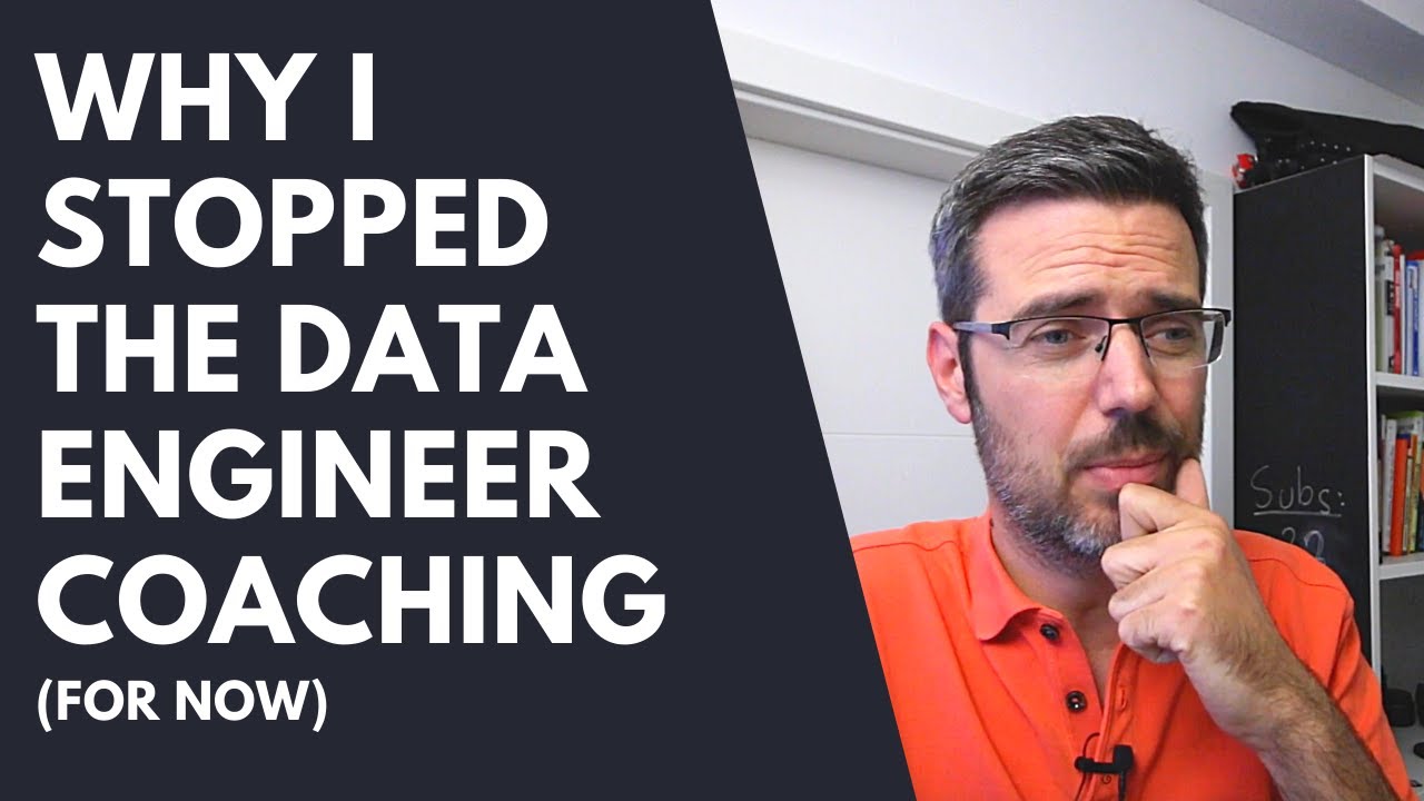 Why I Stopped The Data Engineer Coaching