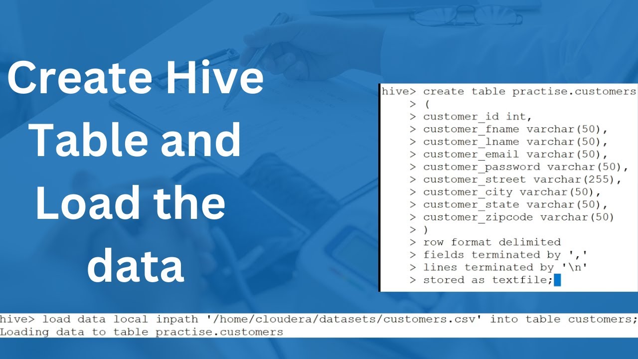 Efficient Data Management in Hive: Create Tables & Load Data Like a Pro!