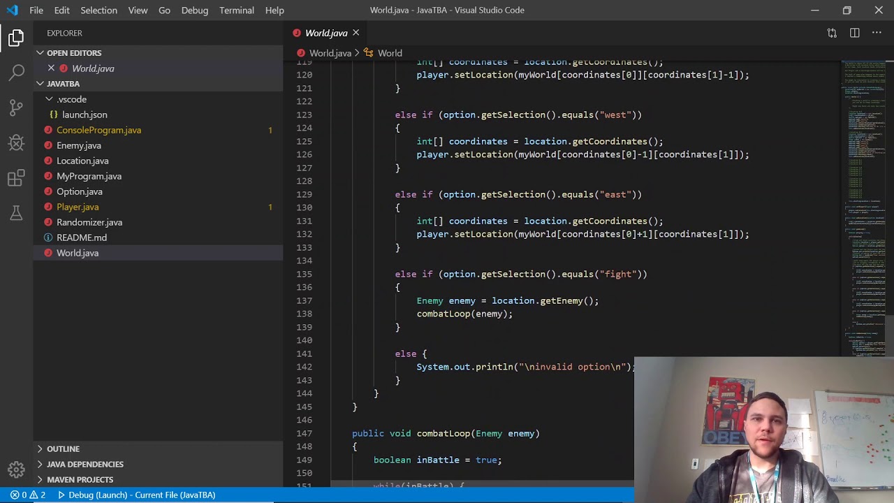 Episode 29 - Introduction to my Java Text Based Adventure Game project