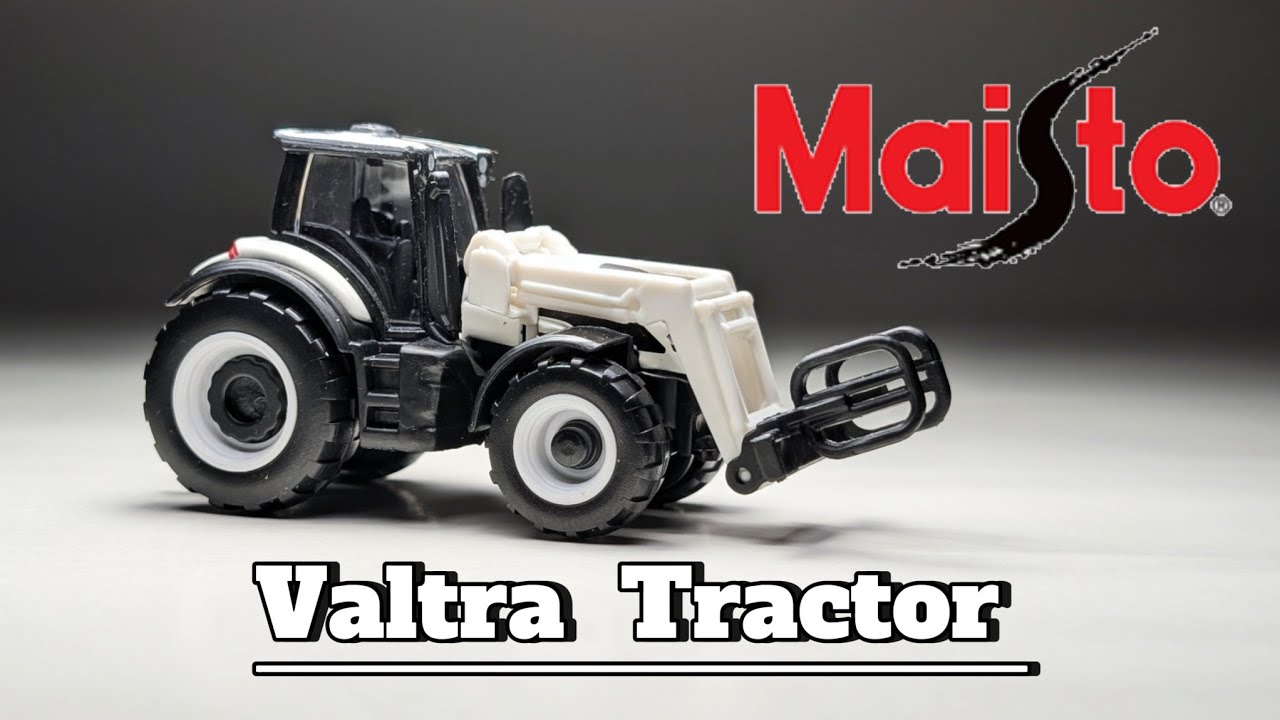 Valtra Tractor - Maisto Mini Work Machine