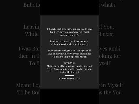 The Lesson of Unrequited Love