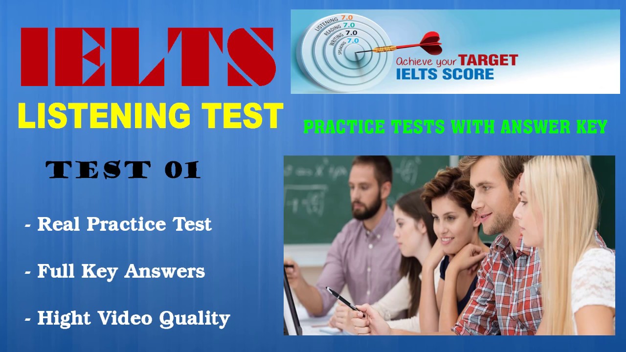 IELTS Listening Practice Tests with Answers and PDF File - Test 01