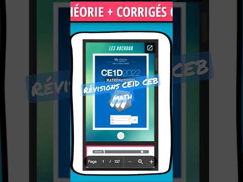 Aide à la prépa #ce1d #ceb #maths