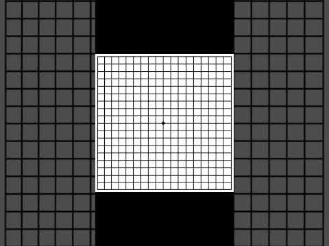 Amsler Grid - detect wet age related macular degeneration