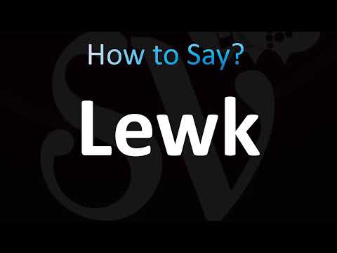 How to Pronounce Lewk (CORRECTLY!)