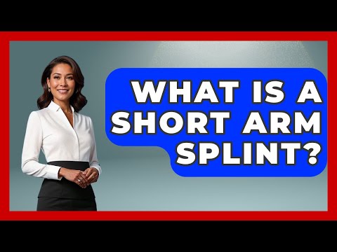What Is A Short Arm Splint? - First Response Medicine