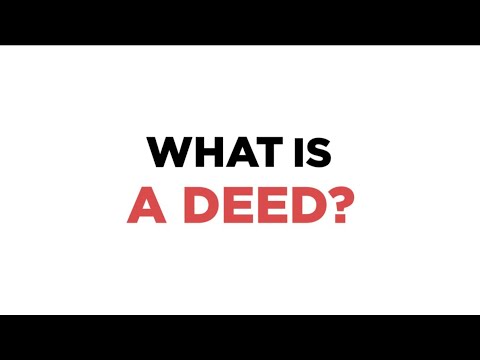 What is a Deed? | Real Estate Words to Know with Luke Andrews