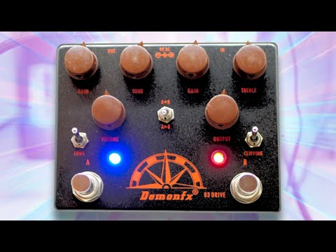Demon FX DemonFx 83 Drive Overdrive Electric Guitar Clone | Reverb
