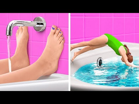 MÄDELS MIT LANGEN UND KURZEN BEINEN || Lustige Szenen mit langen Haaren & Nägeln auf 123 GO! Serie