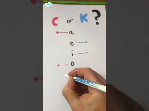 How To Spell With "C" Or "K" Words