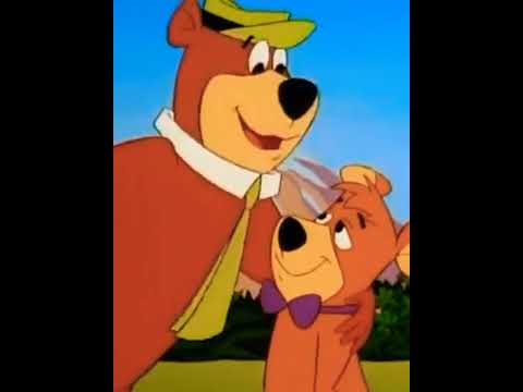 Yogi bear tells BooBoo " you're smarter than the average bear yourself "😊#shorts