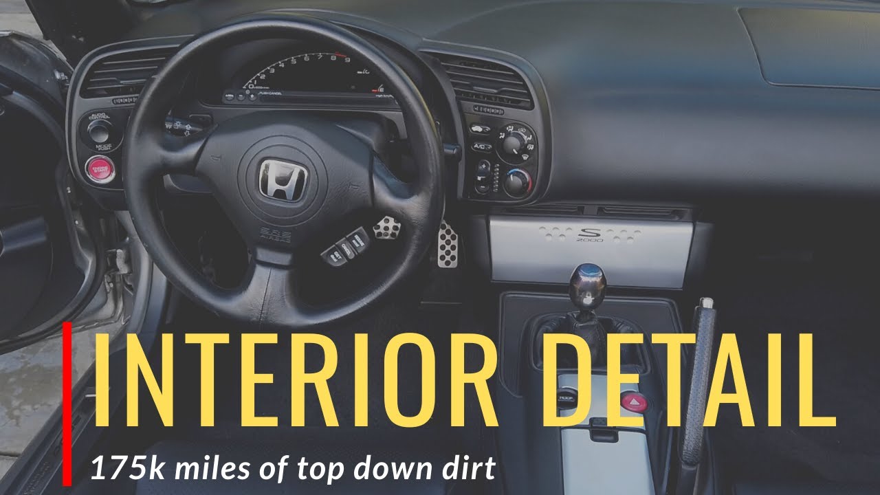 Complete Interior Detail | Honda S2000