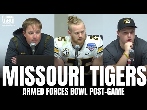 Eliah Drinkwitz & Missouri Tigers Players React to Armed Forces Bowl Loss vs. Army | Full Post-Game