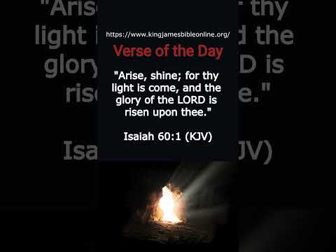 Verse of the Day 01/04/24 (KJV)