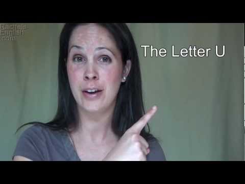 How to Pronounce the Letter U - American English