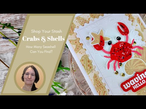Crabulous! / Beachy Themed / Shop Your Stash With New Stuff