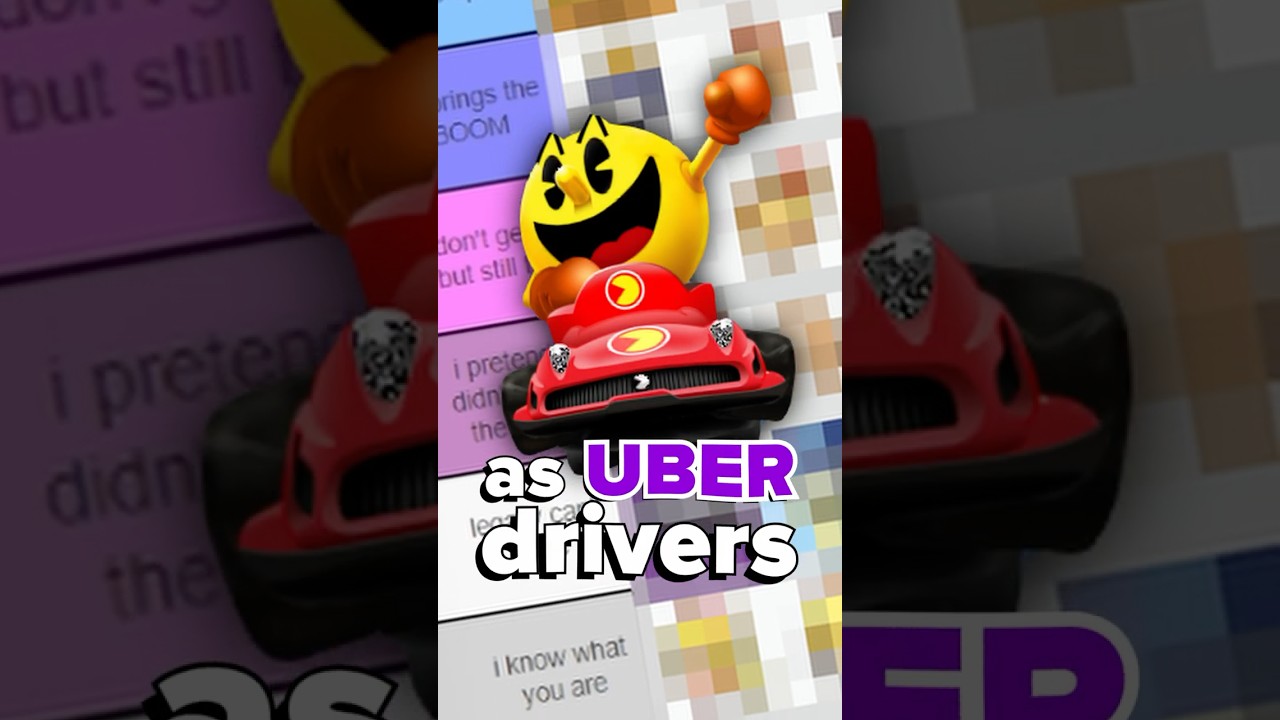 what if Pac-Man was an Uber Driver?