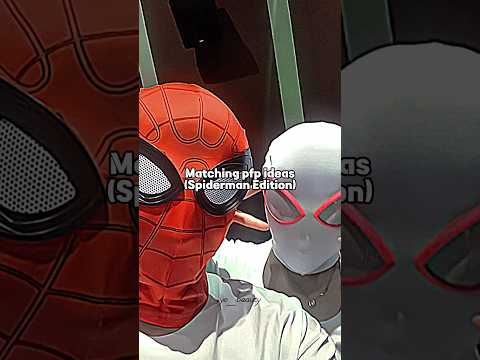 Matching pfp ideas (Spiderman Edition 🕸️❤️)