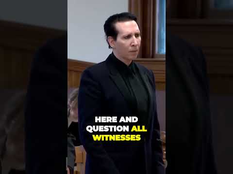 #shorts ⚡ Marilyn Manson Fined and Sentenced! #MarilynManson #CourtDrama #RockControversy"