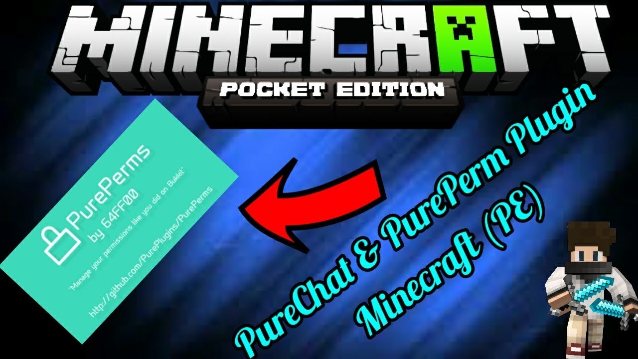 [Tutorial] PocketMine Plugin | PureChat + Pureperm | 1.4.x