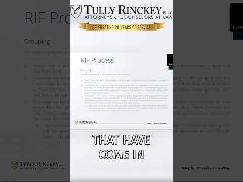 RIF Competitive Areas: Understanding Personnel Actions & Impact