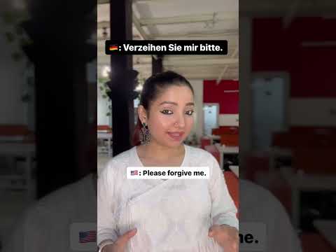 3 formal ways to say SORRY in German. ✅