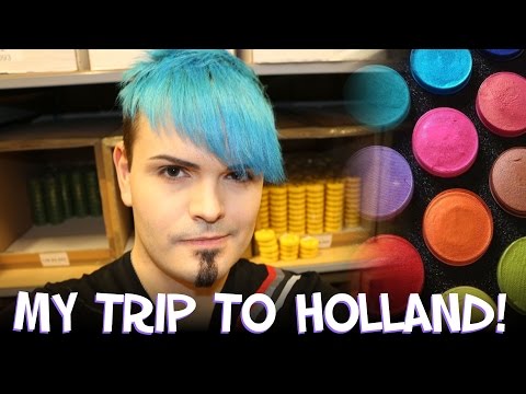My Holland Vlog! - I got to see a Face Paint Factory!