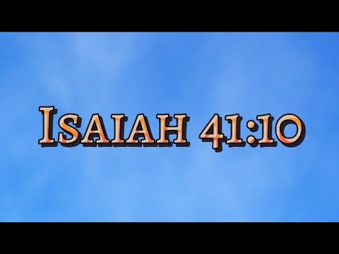 Isaiah 41:10 | Food for the Soul | Daily Bible Verse