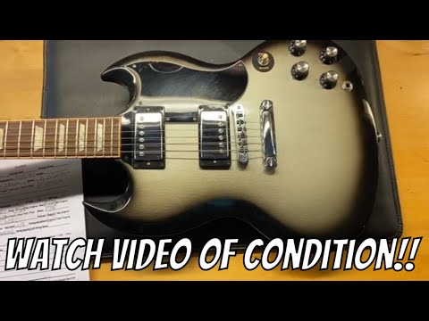 2014 Gibson SG Standard '61 Reissue Silverburst | Reverb