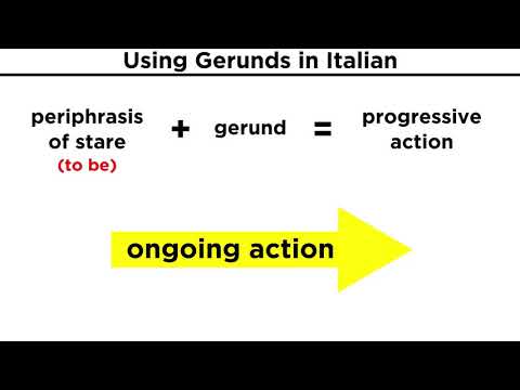 Gerunds in the Italian Language