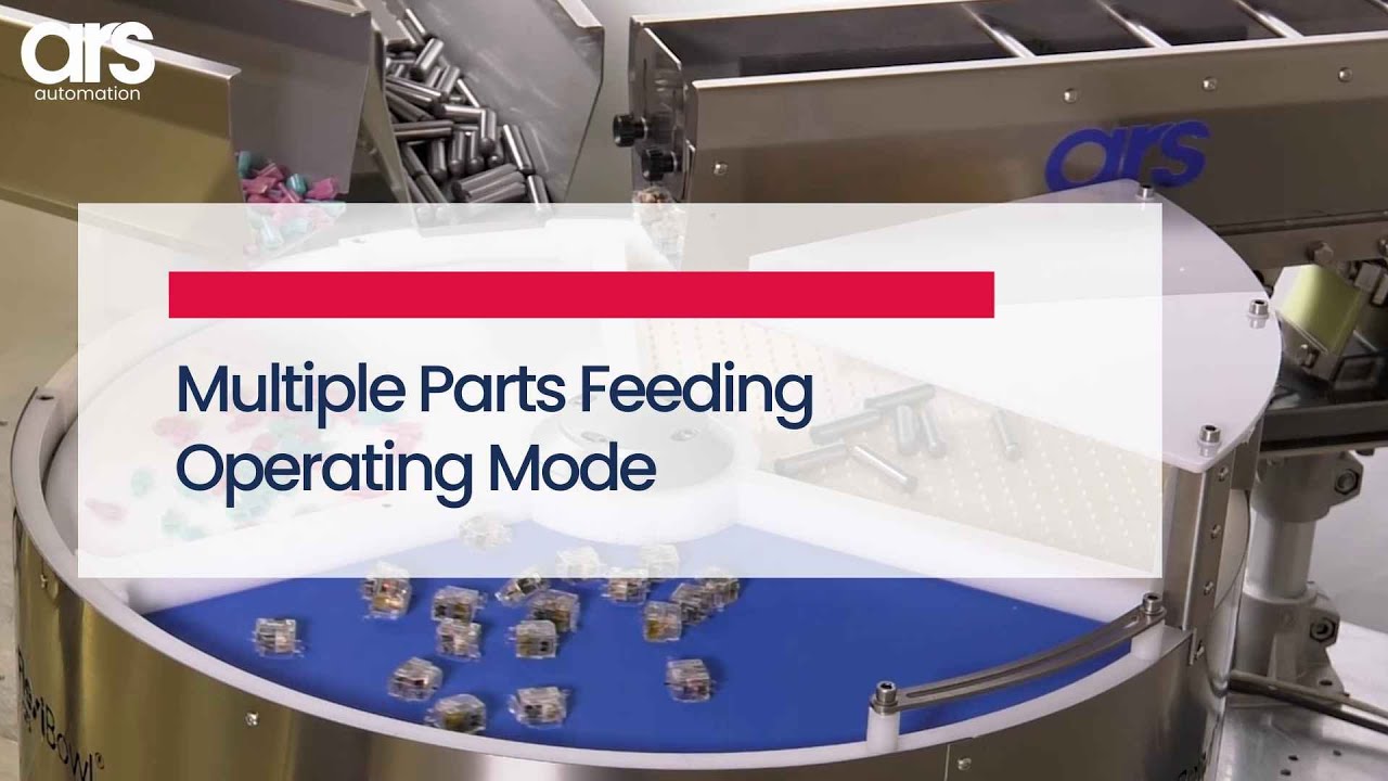 FlexiBowl® 650 Parts Feeder | Multiple Parts Feeding Promo (operating mode) [General Industry]