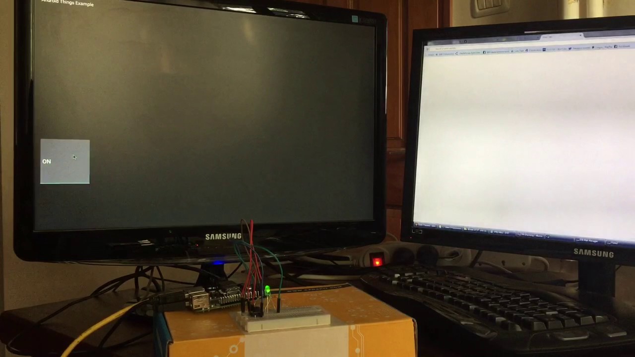 B4A - Android Things Example