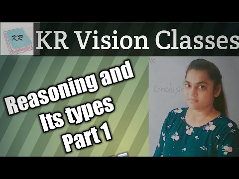 Class 1:- Reasoning and Its types