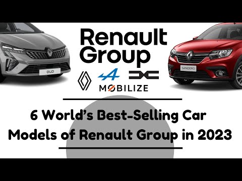 6 World’s Best-Selling Car Models of Renault Group in 2023