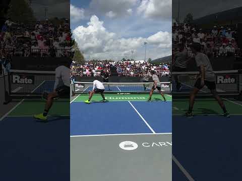 An old fashioned Ben Johns pickleball rally πββοΈ