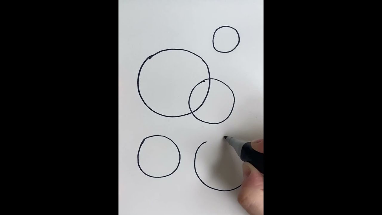 How to draw Bubbles Real Easy