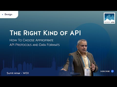 The Right Kind of API – How To Choose Appropriate API Protocols and Data Formats